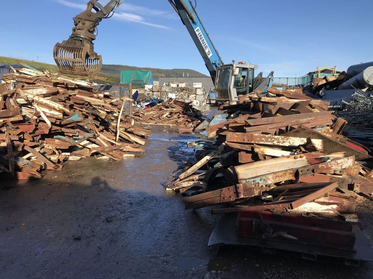 Scrap Metal Recycling Inverness | Finnie's Skip Hire